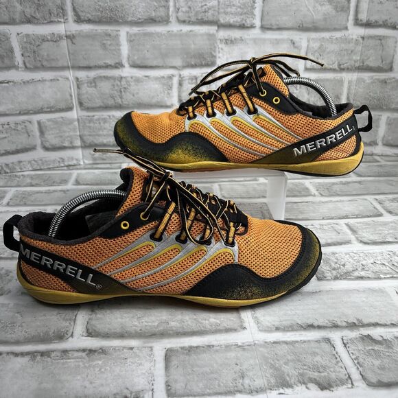 Merrell | Shoes | Merrell Mens Size 1 Trail Glove Dark Cheddar ...